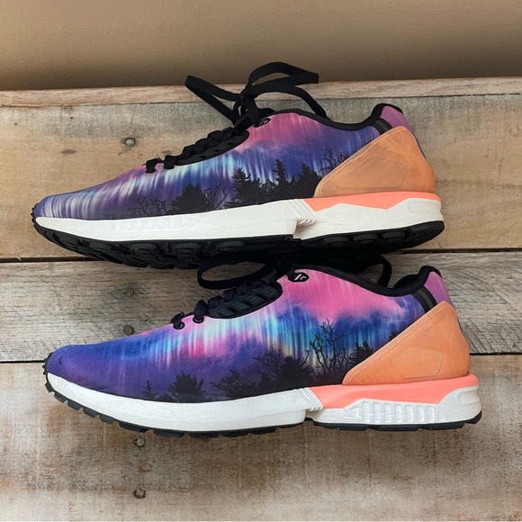 adidas | Shoes | Adidas Zx Flux Decon Northern Lights Sneakers | Poshmark